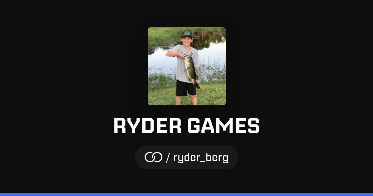 RYDER GAMES (/ryder_berg) · solo.to