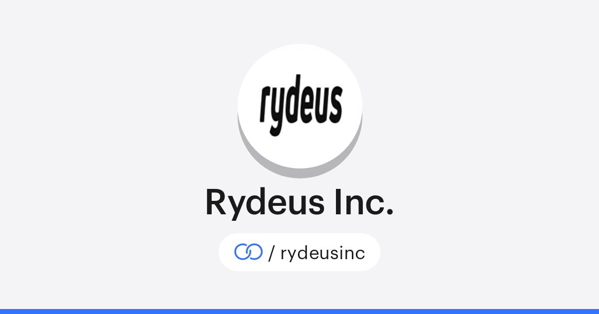 Rydeus Inc. (/rydeusinc) · solo.to