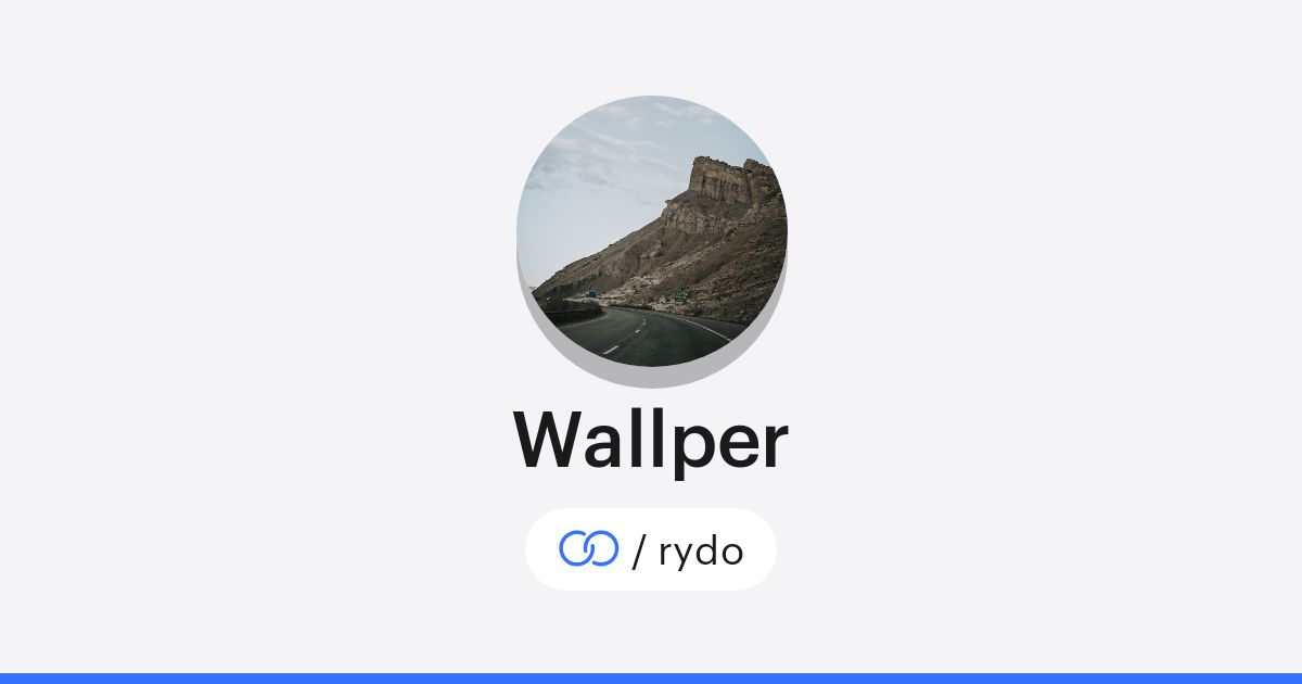 Wallper (/rydo) · solo.to