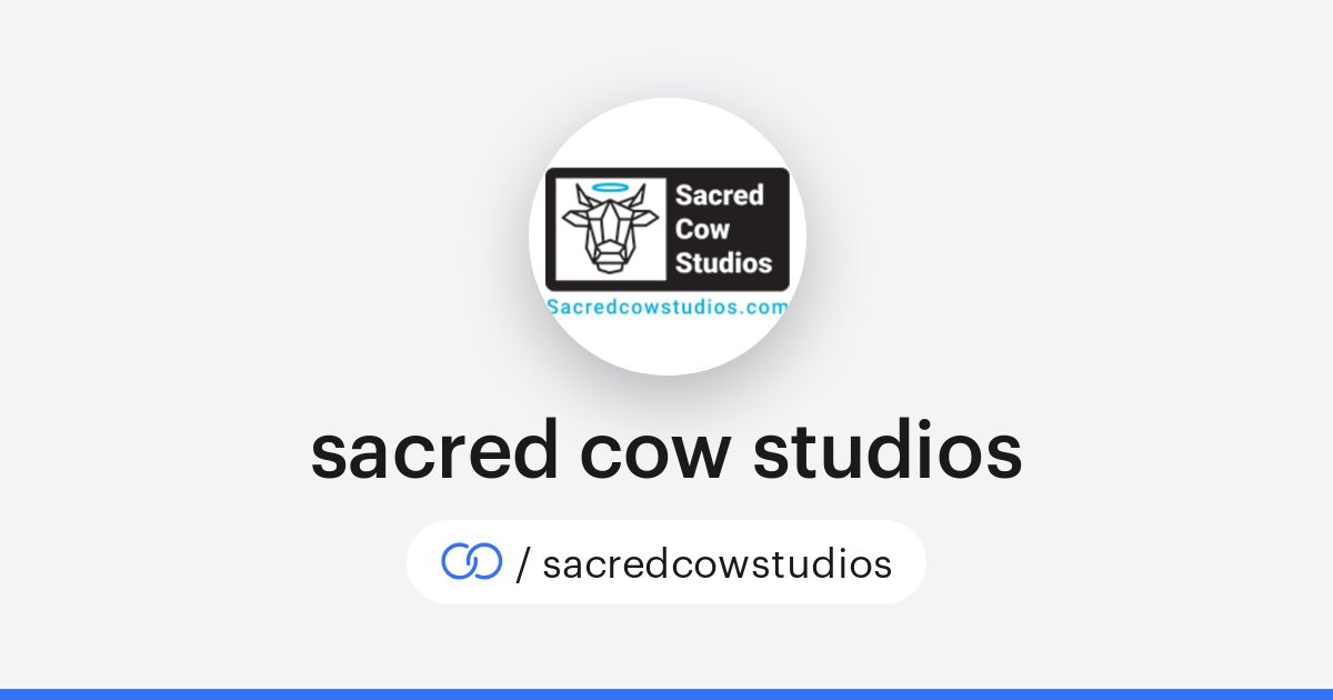 sacred cow studios (/sacredcowstudios) · solo.to