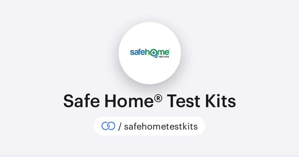 Safe Home® Test Kits (/safehometestkits) · solo.to