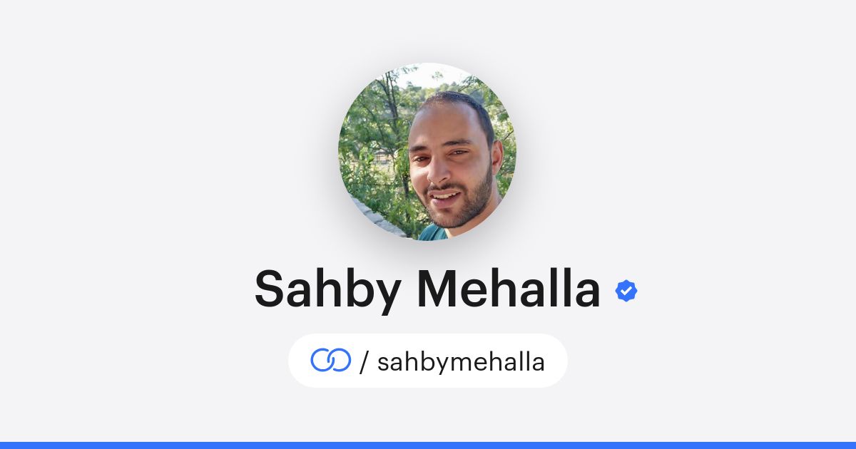 Sahby Mehalla (/sahbymehalla) · solo.to