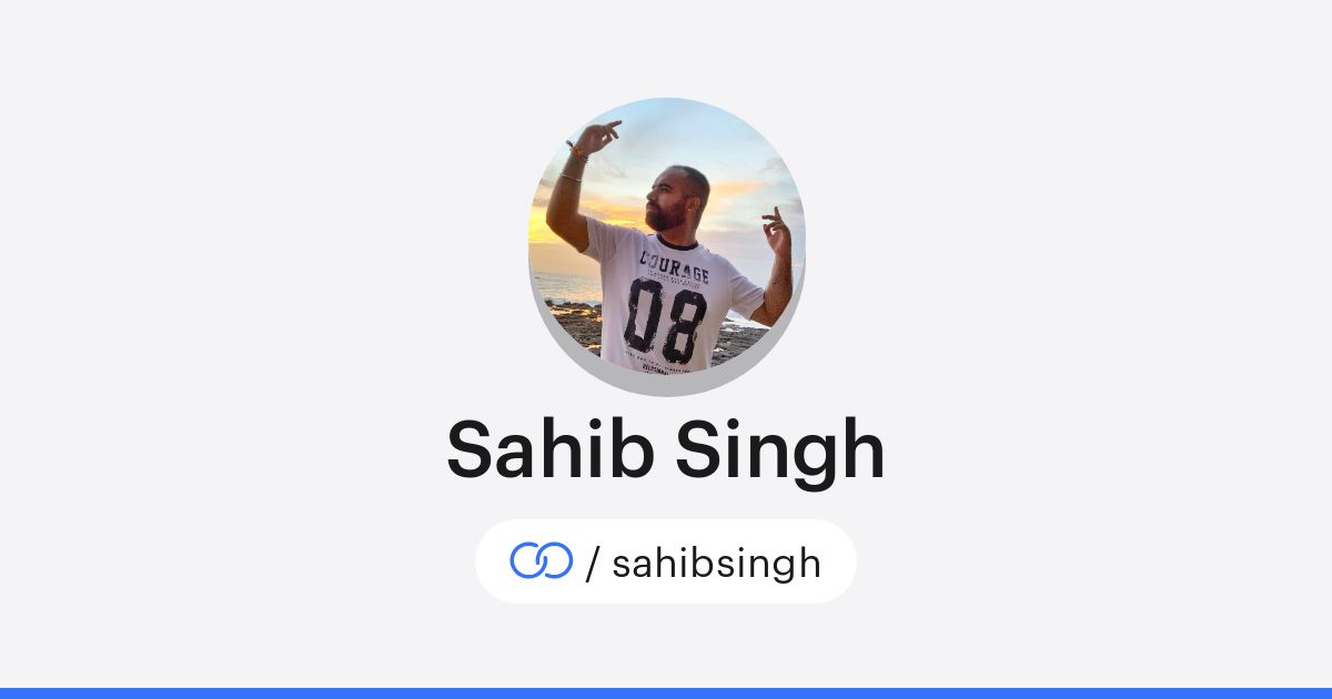 Sahib Singh (/sahibsingh) · solo.to