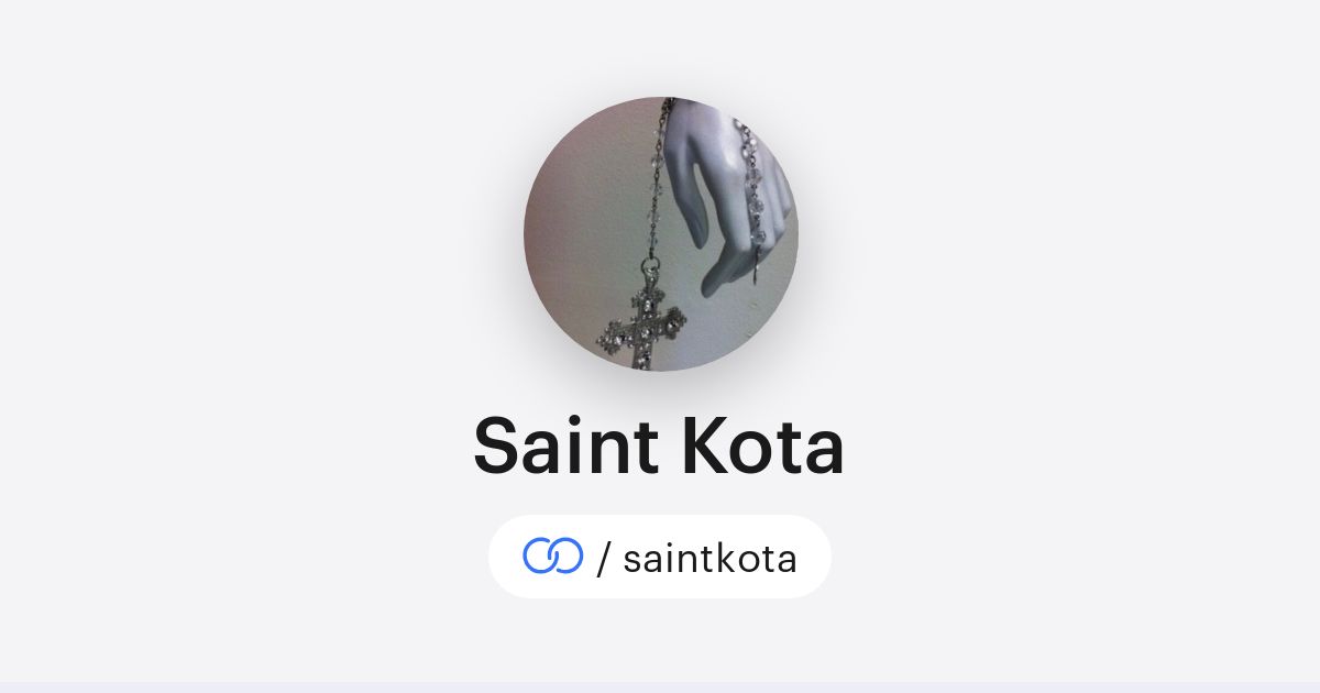Saint Kota (/saintkota) · solo.to