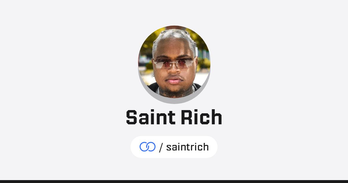 Saint Rich (/saintrich) · solo.to