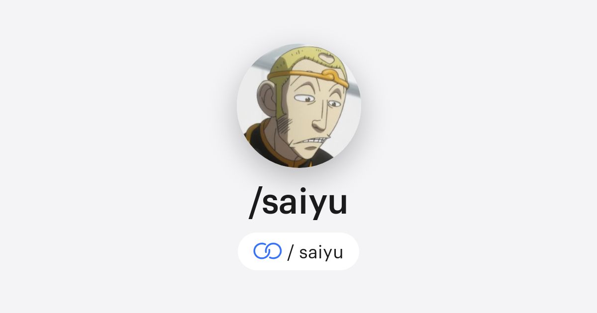 /saiyu · solo.to