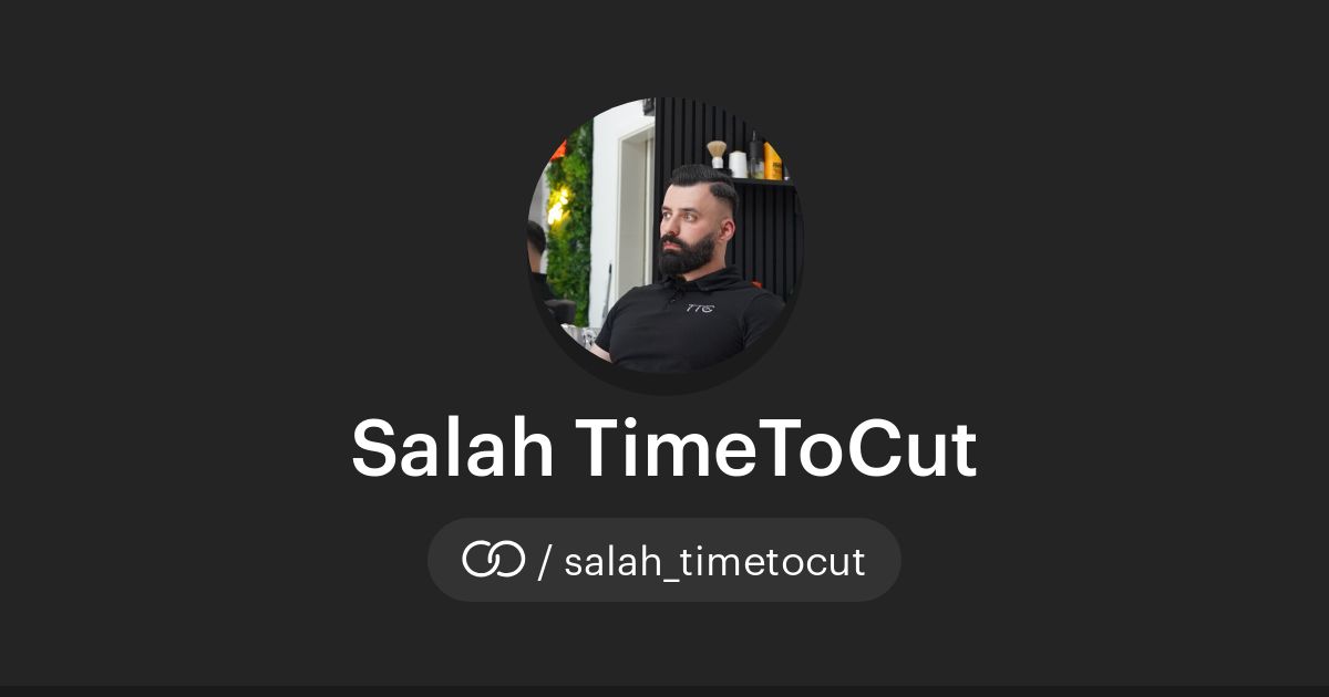 Salah TimeToCut (/salah_timetocut) · solo.to