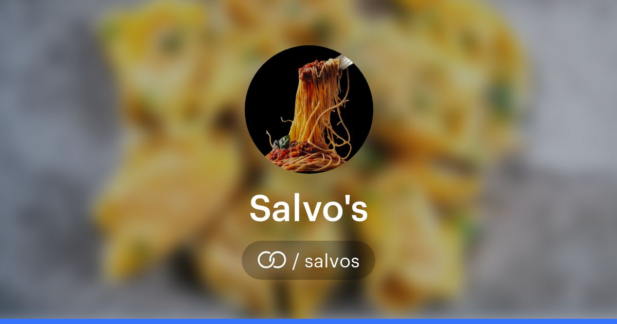 Salvo's (/salvos)