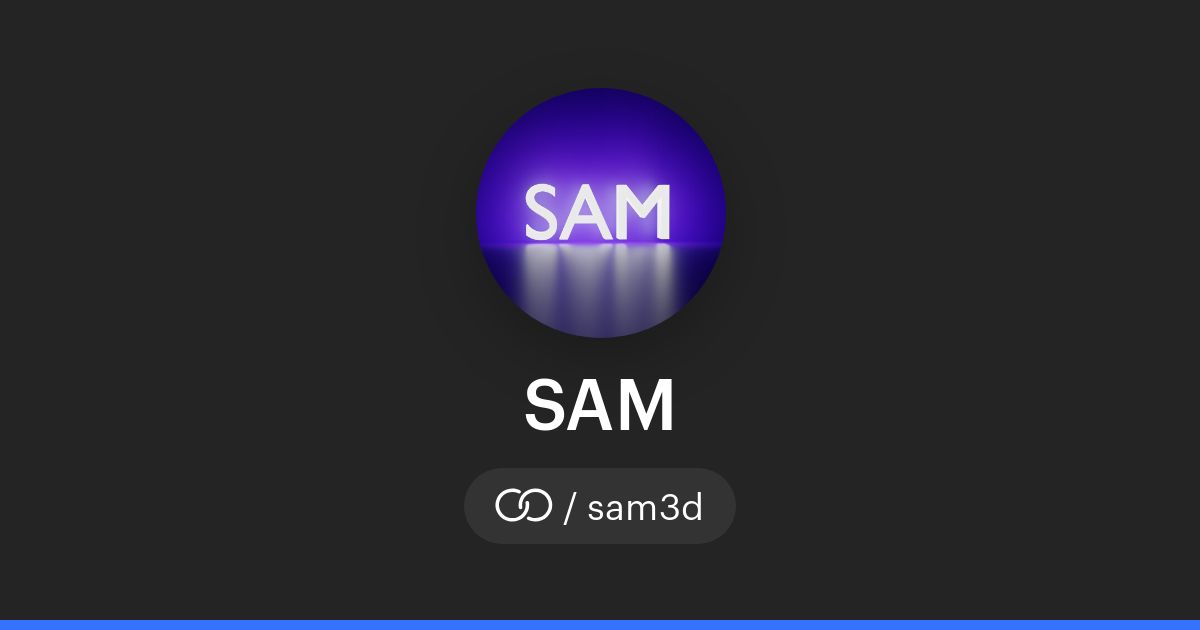 SAM (/sam3d) · solo.to