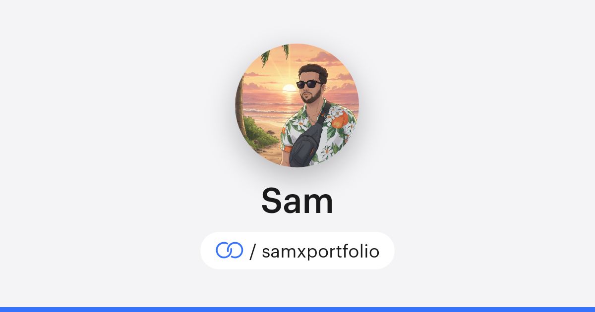 Sam (/samxportfolio) · solo.to