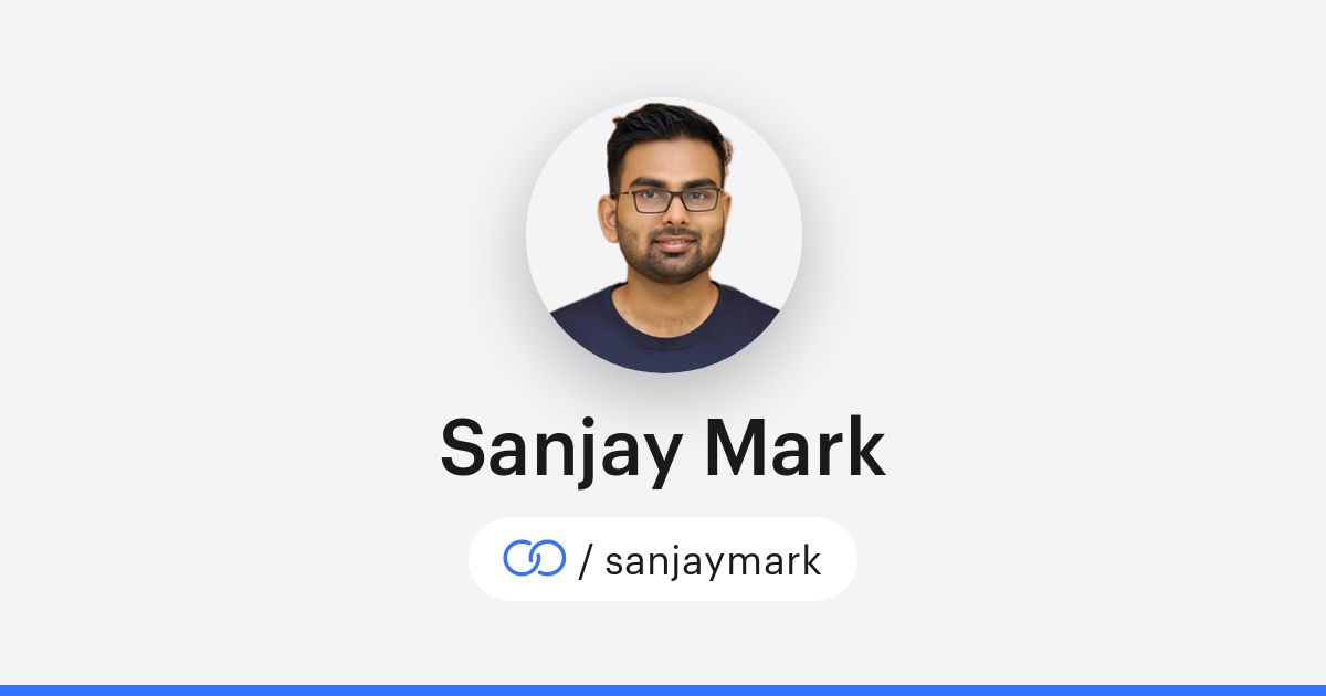 Sanjay Mark (/sanjaymark) · solo.to