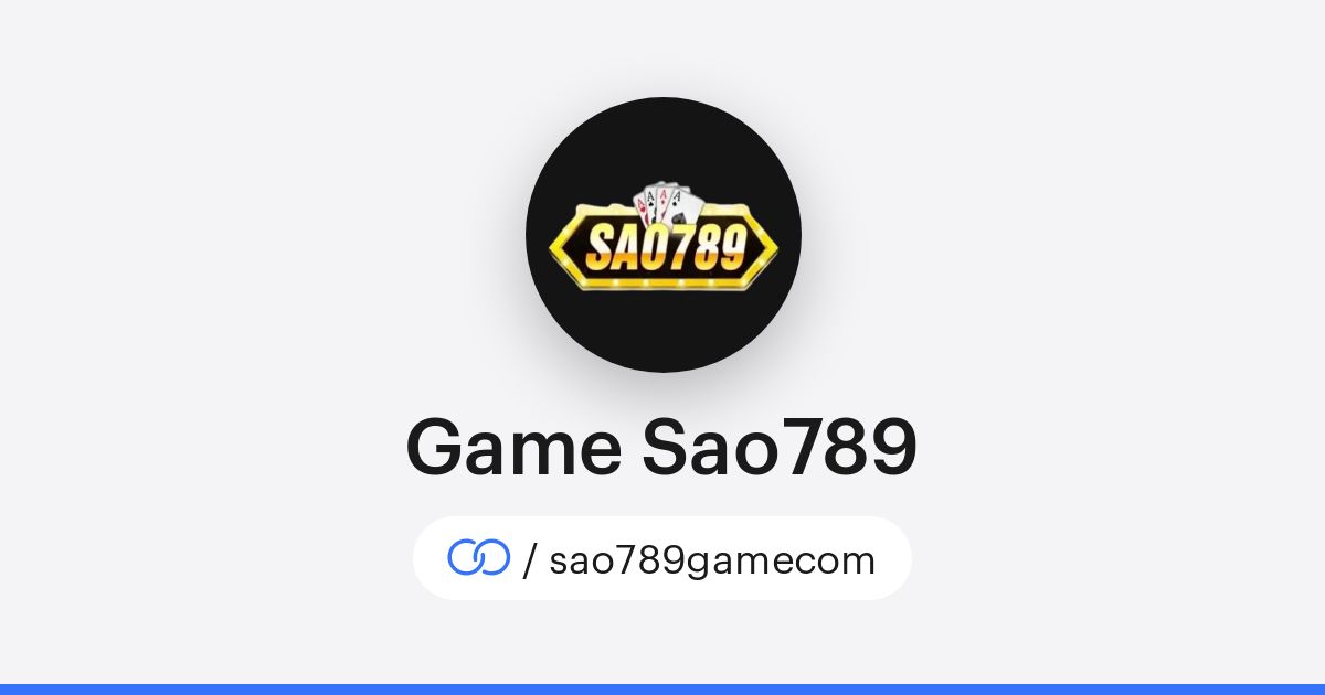 Game Sao789 (/sao789gamecom) · solo.to