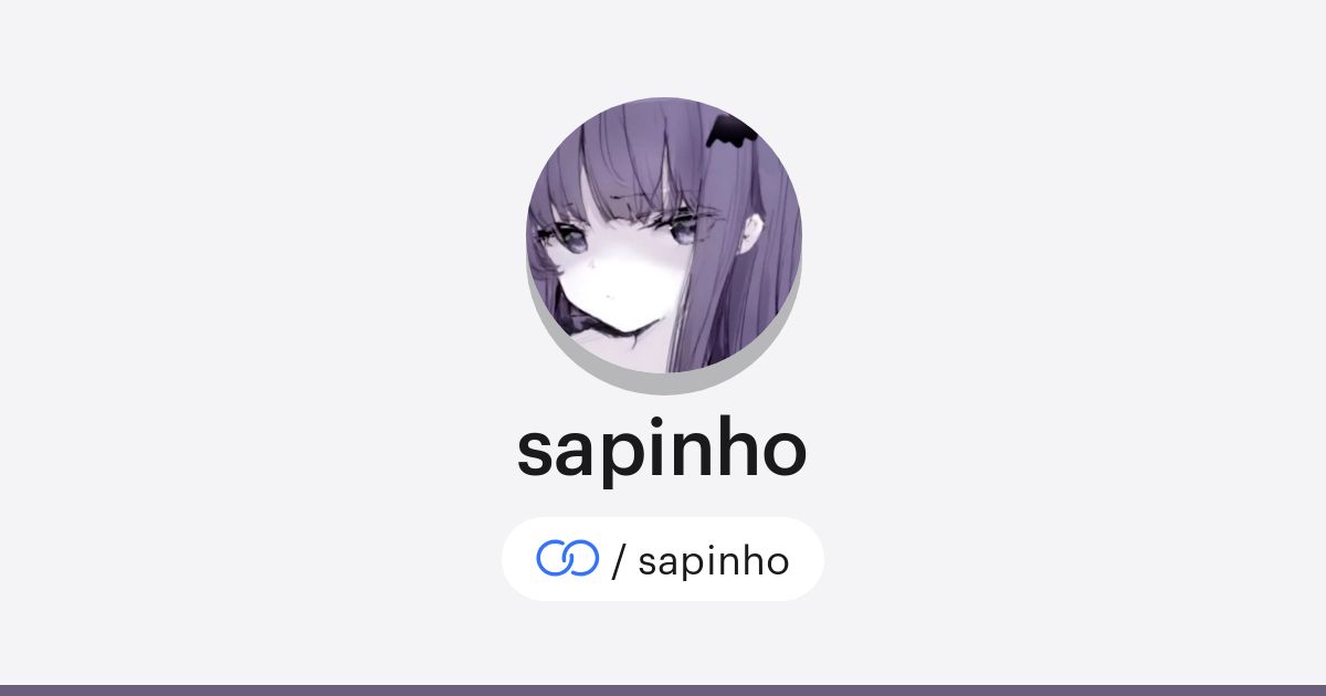 sapinho · solo.to