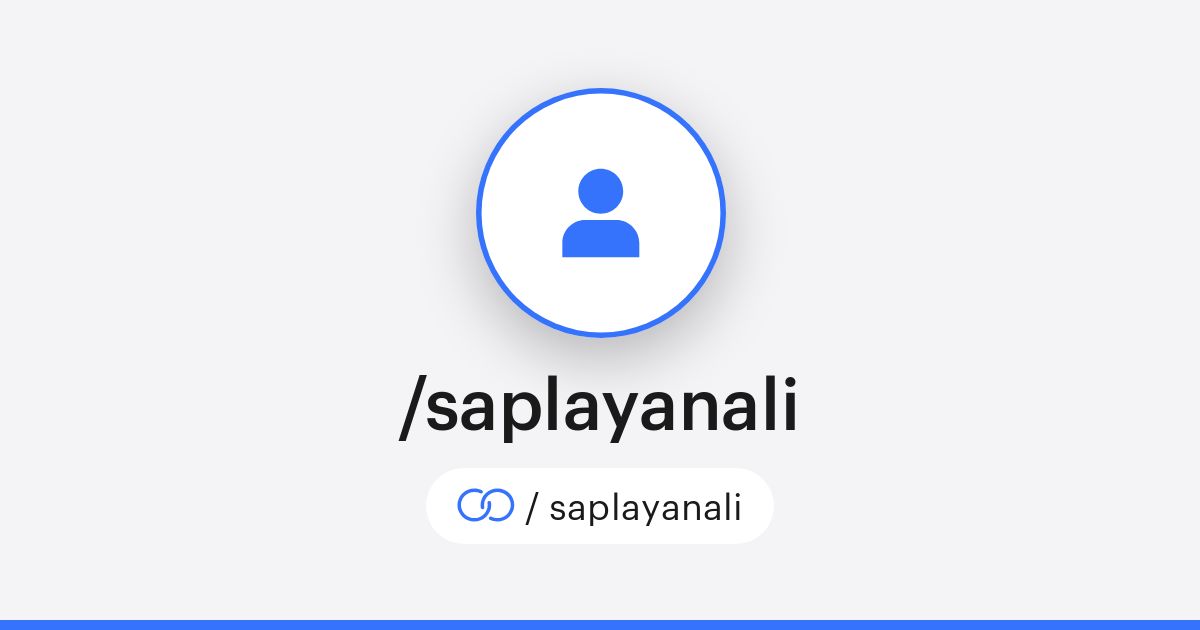 /saplayanali · solo.to