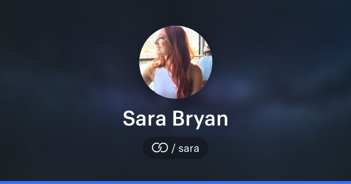 Sara Bryan (/sara) · solo.to