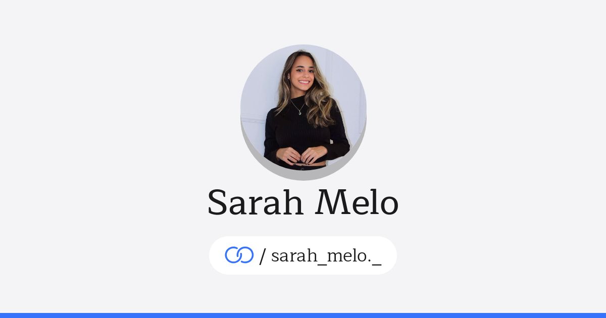 Sarah Melo (/sarah_melo._) · solo.to