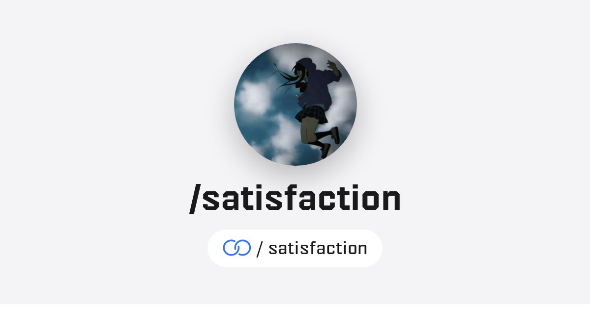 /satisfaction · solo.to