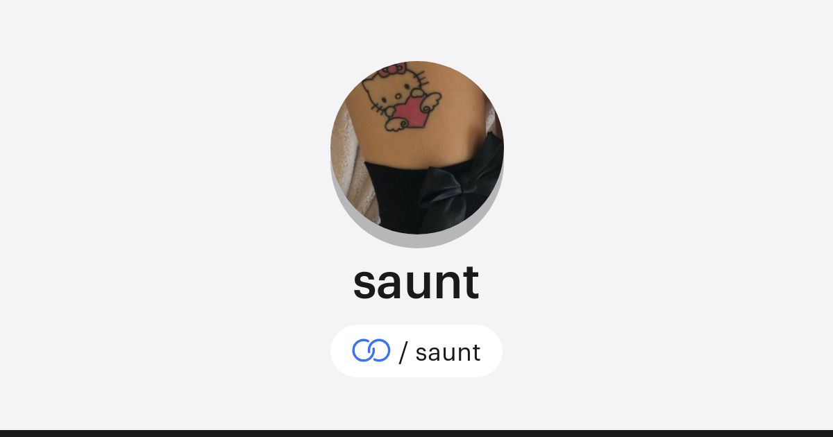 saunt · solo.to