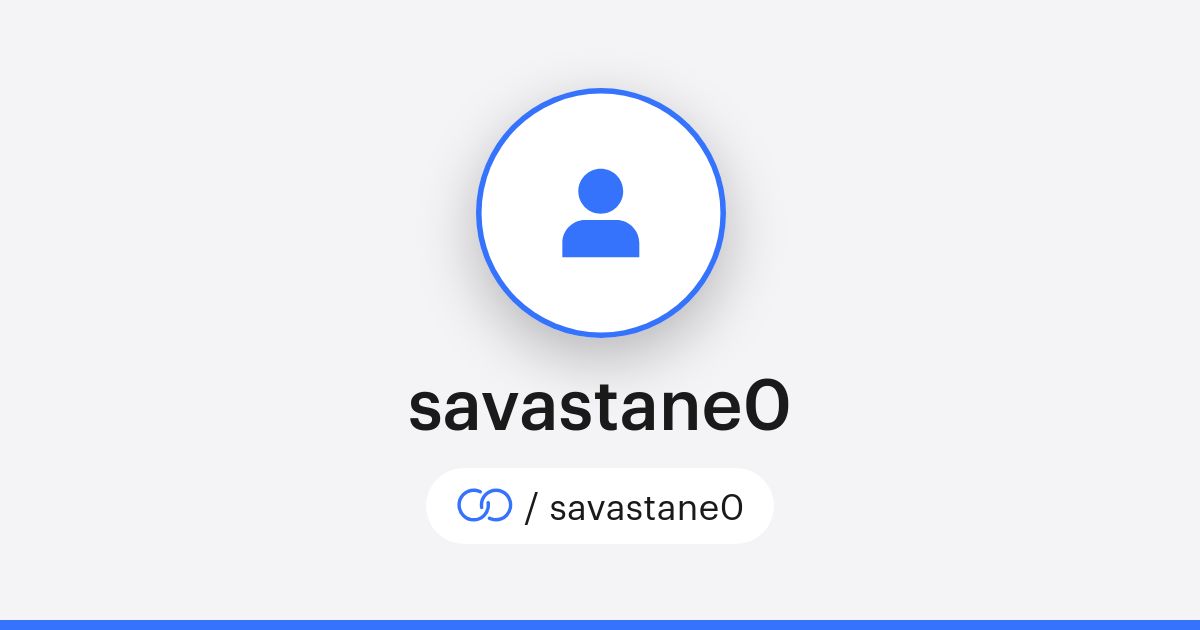 savastane0 · solo.to