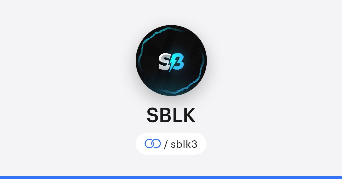 SBLK (/sblk3) · solo.to