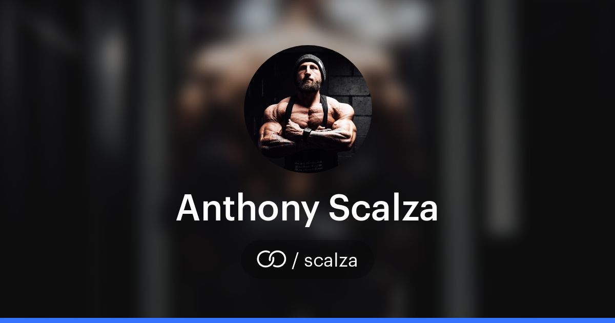 Anthony Scalza (/scalza) · solo.to