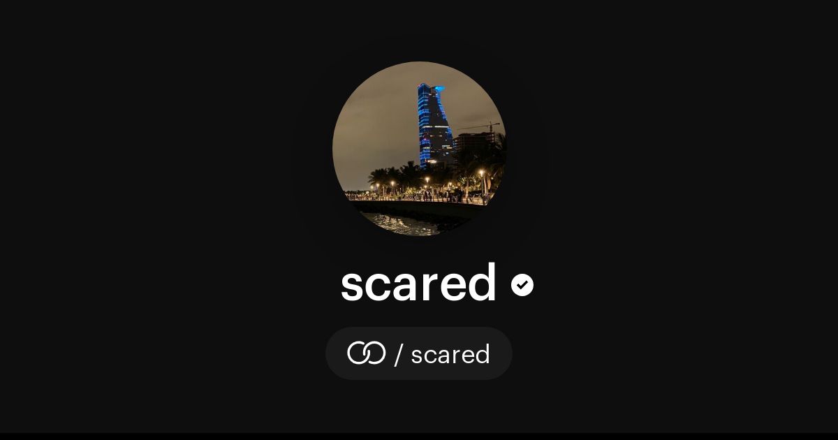 scared · solo.to