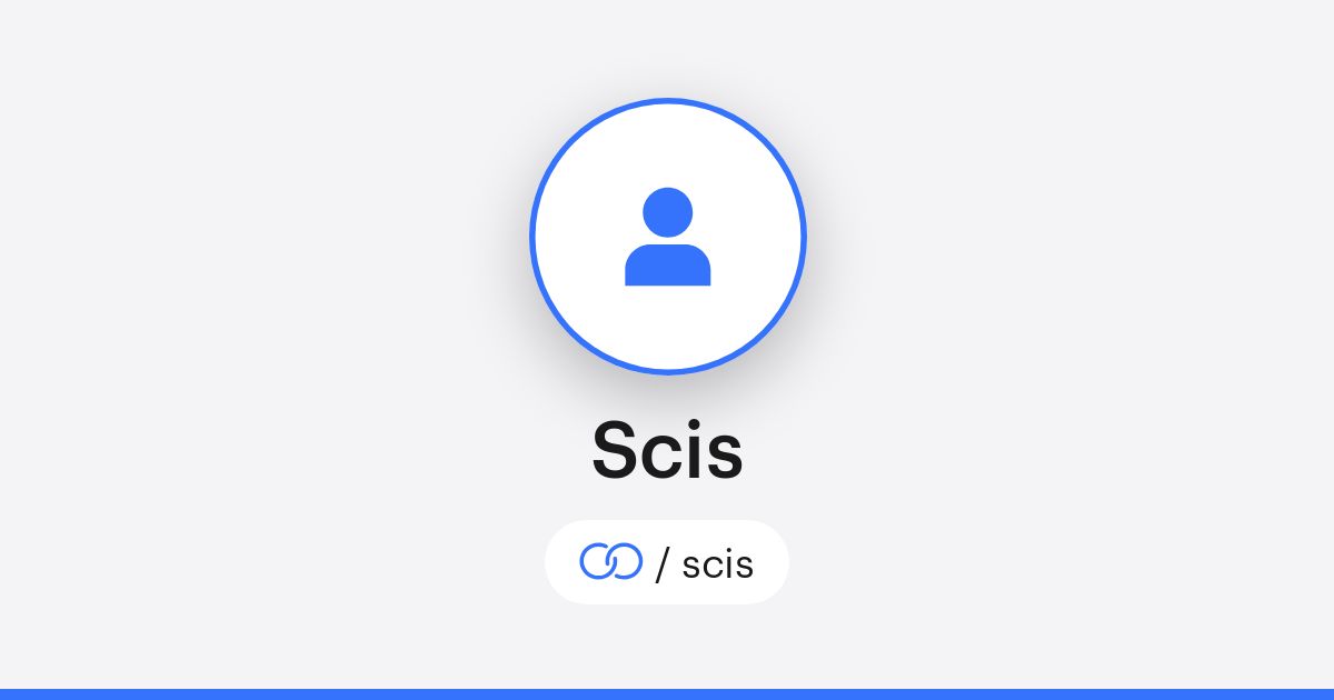 Scis · solo.to