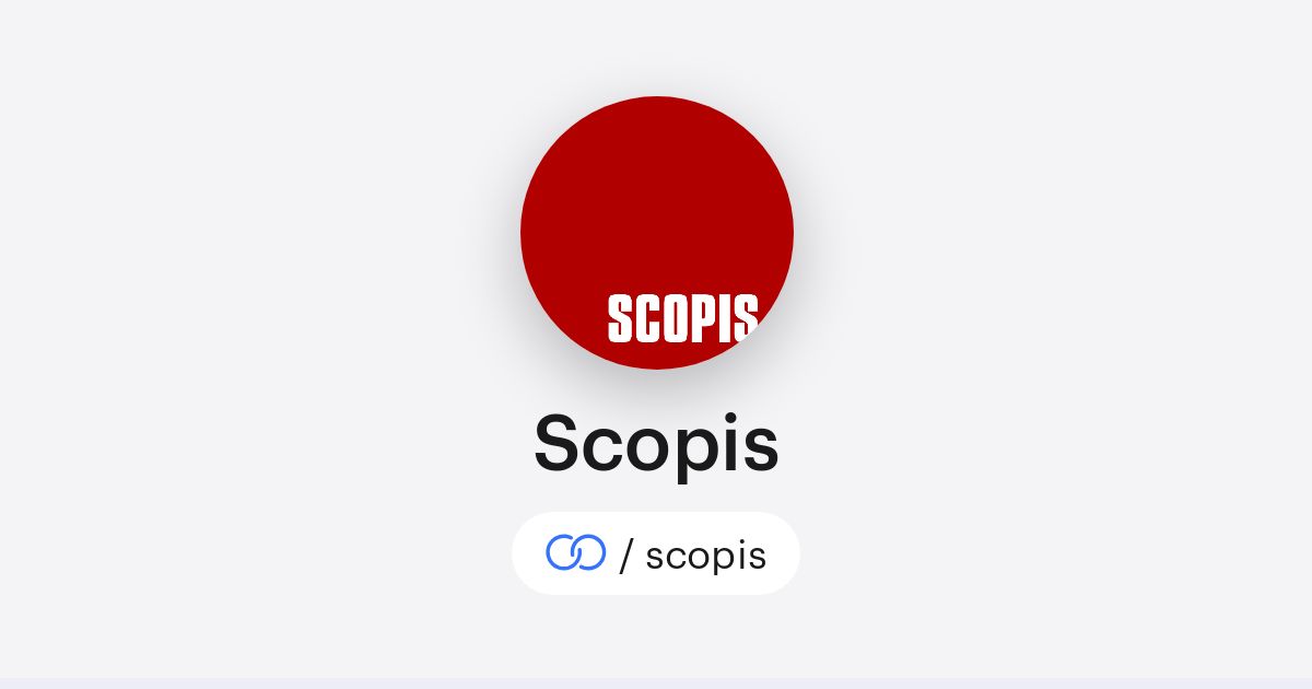 Scopis · solo.to
