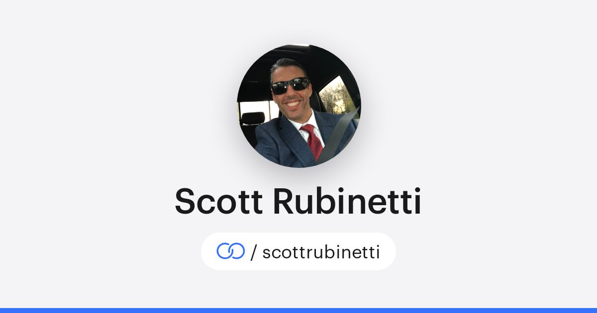 Scott Rubinetti (/scottrubinetti) · solo.to