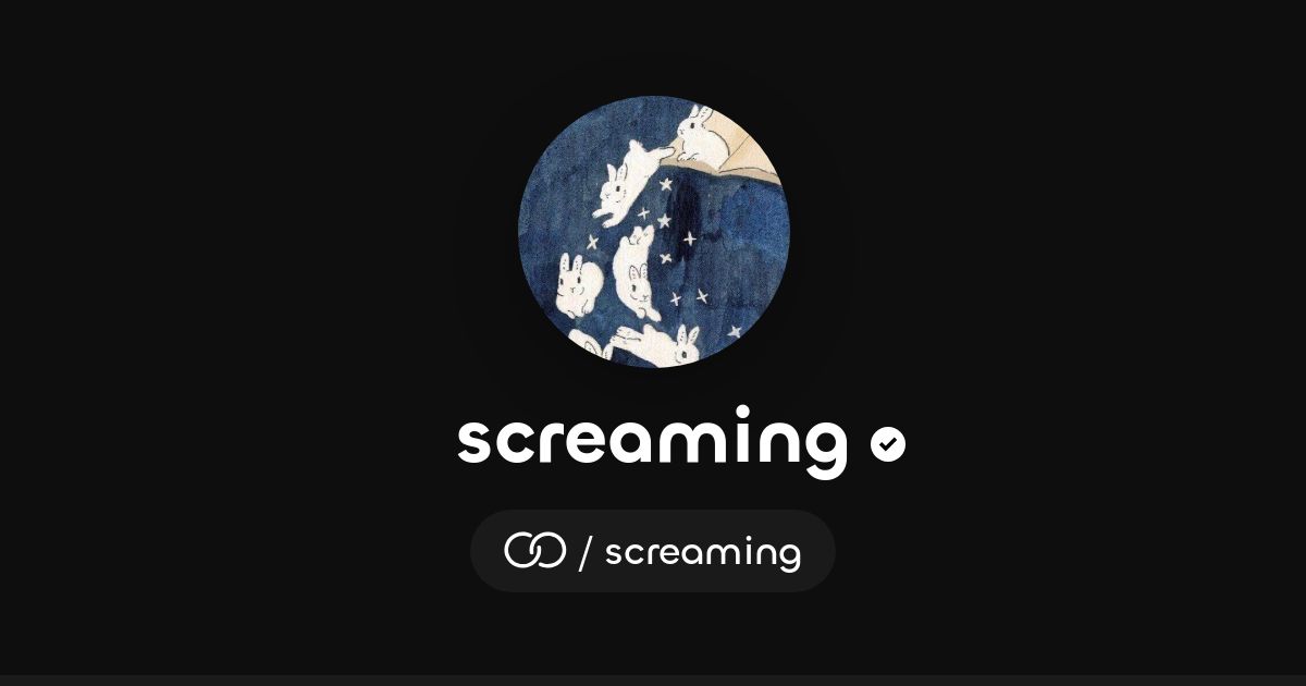 screaming · solo.to