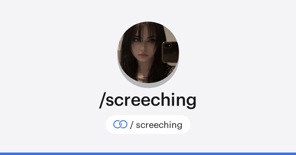 /screeching · solo.to