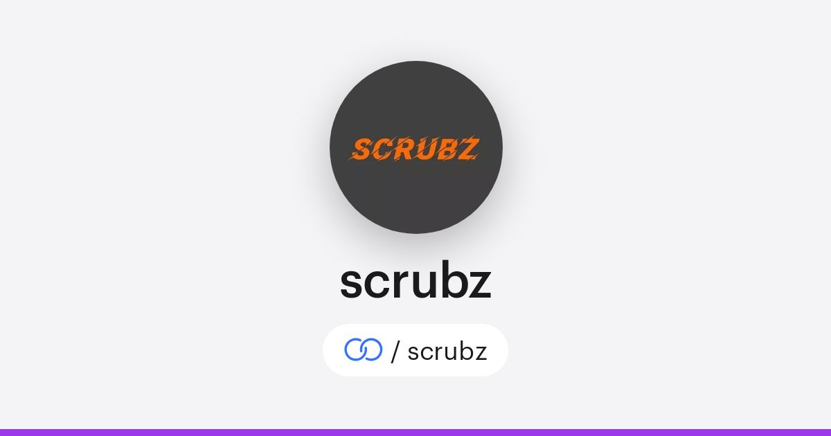 scrubz · solo.to