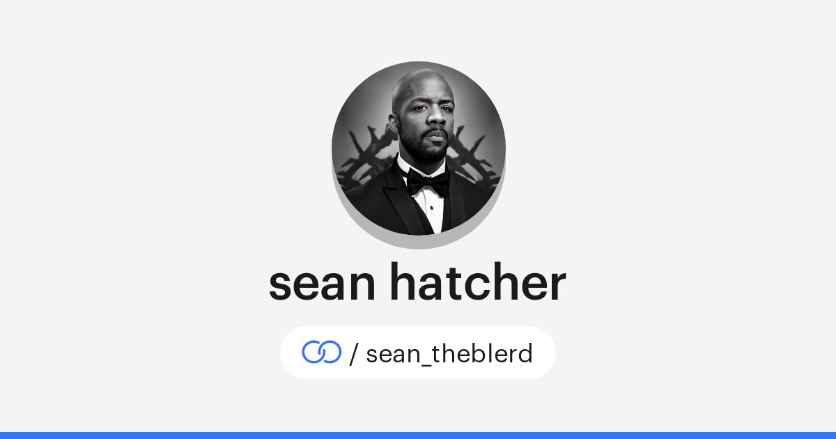 sean hatcher (/sean_theblerd) · solo.to