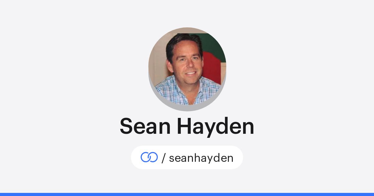 Sean Hayden (/seanhayden) · solo.to