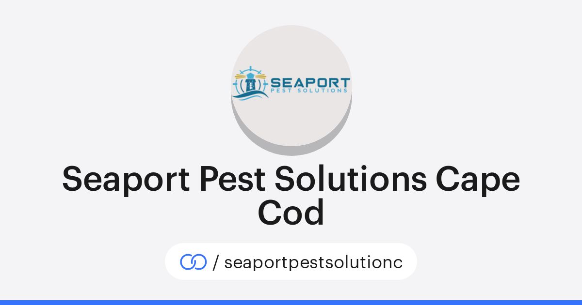 Seaport Pest Solutions Cape Cod (/seaportpestsolutionc) · solo.to