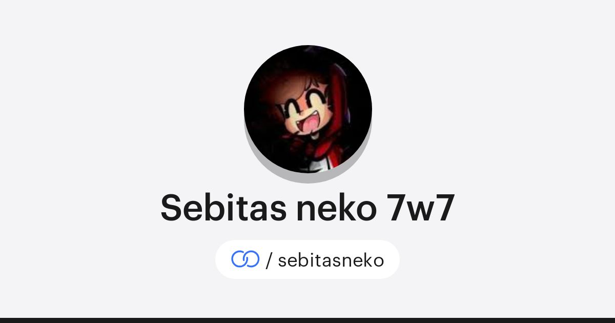 Sebitas neko 7w7 (/sebitasneko) · solo.to