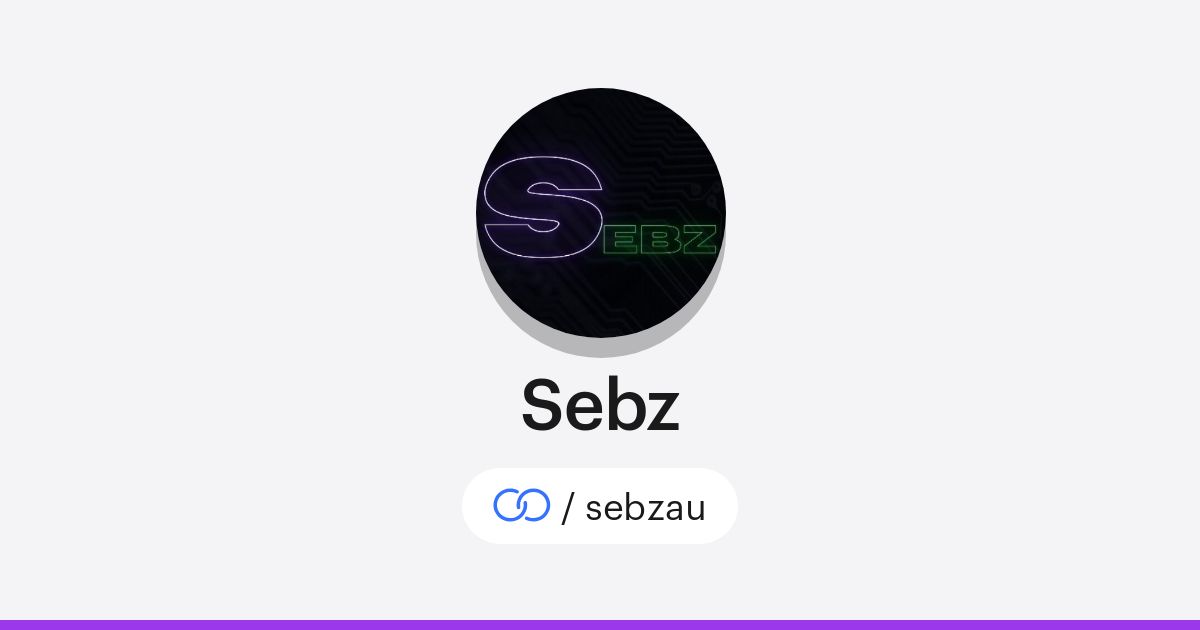 Sebz (/sebzau) · solo.to