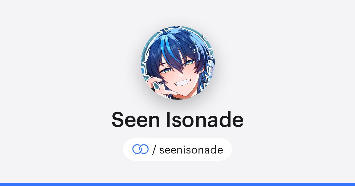 Seen Isonade (/seenisonade) · solo.to