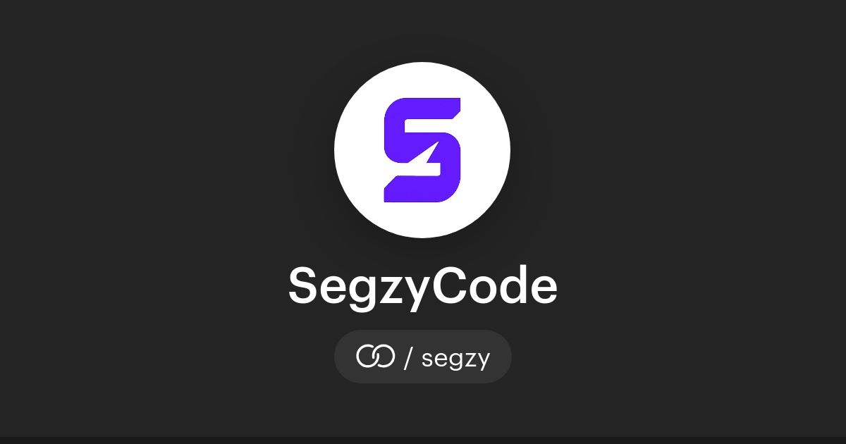 0xSegzy (/segzy) · solo.to