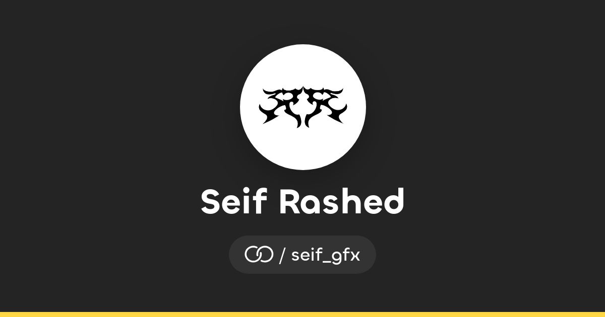Seif Rashed (/seif_gfx) · solo.to