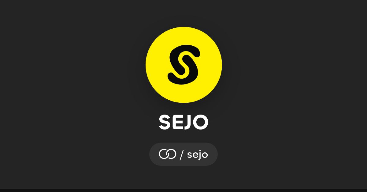 SEJO · solo.to