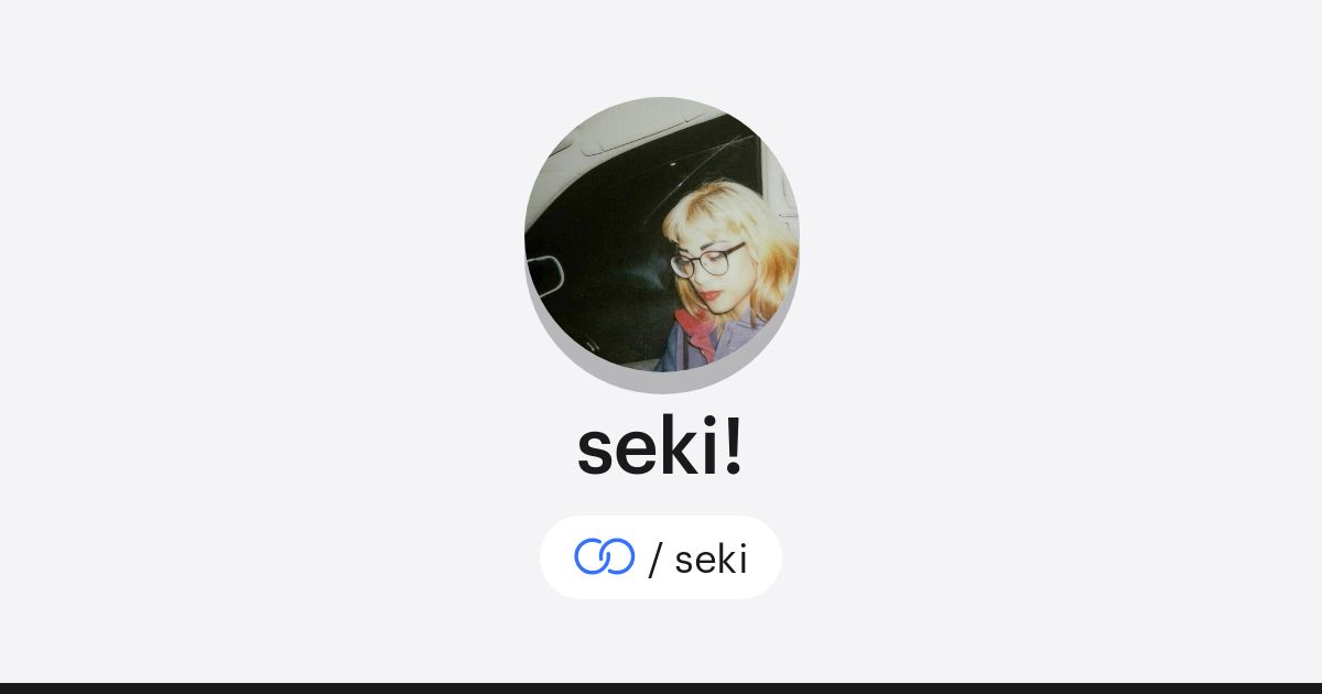 seki! (/seki) · solo.to