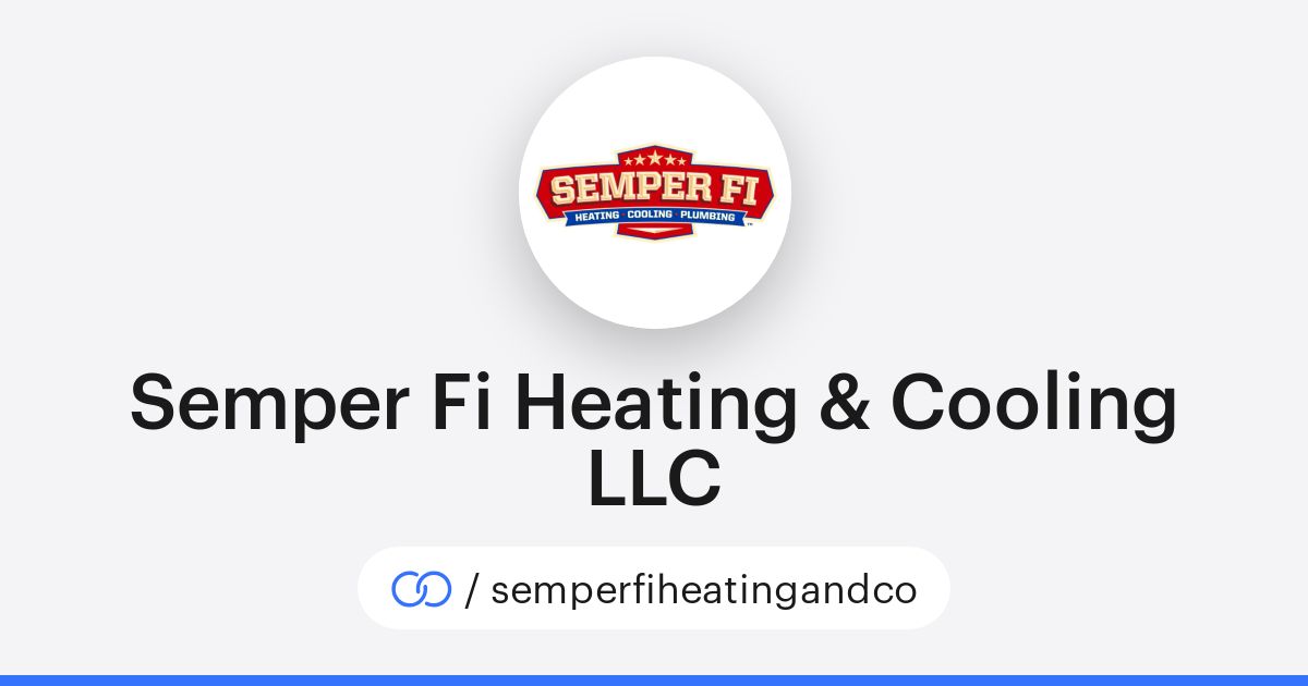 Semper Fi Heating & Cooling LLC (/semperfiheatingandco) · solo.to