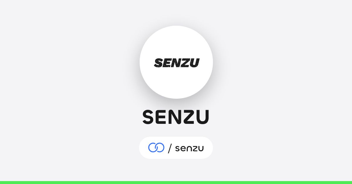 SENZU · solo.to