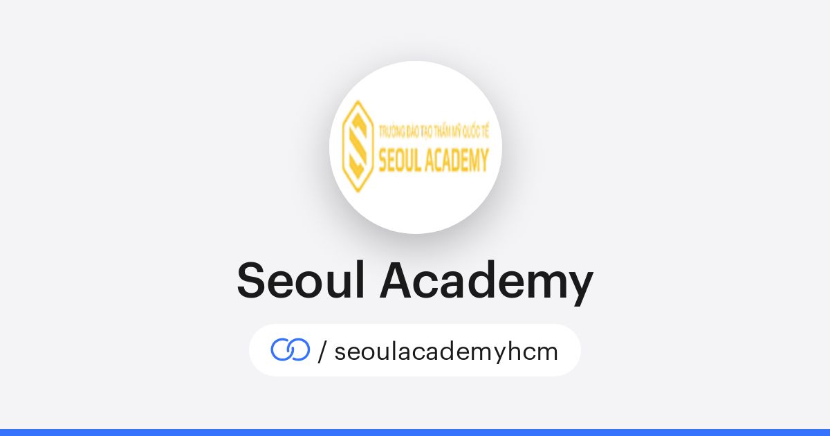 Seoul Academy (/seoulacademyhcm) · solo.to