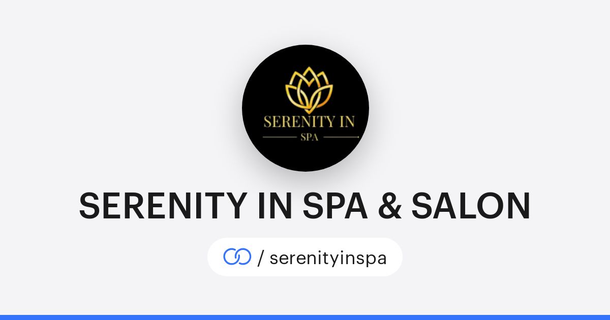 SERENITY IN SPA & SALON (/serenityinspa) · solo.to