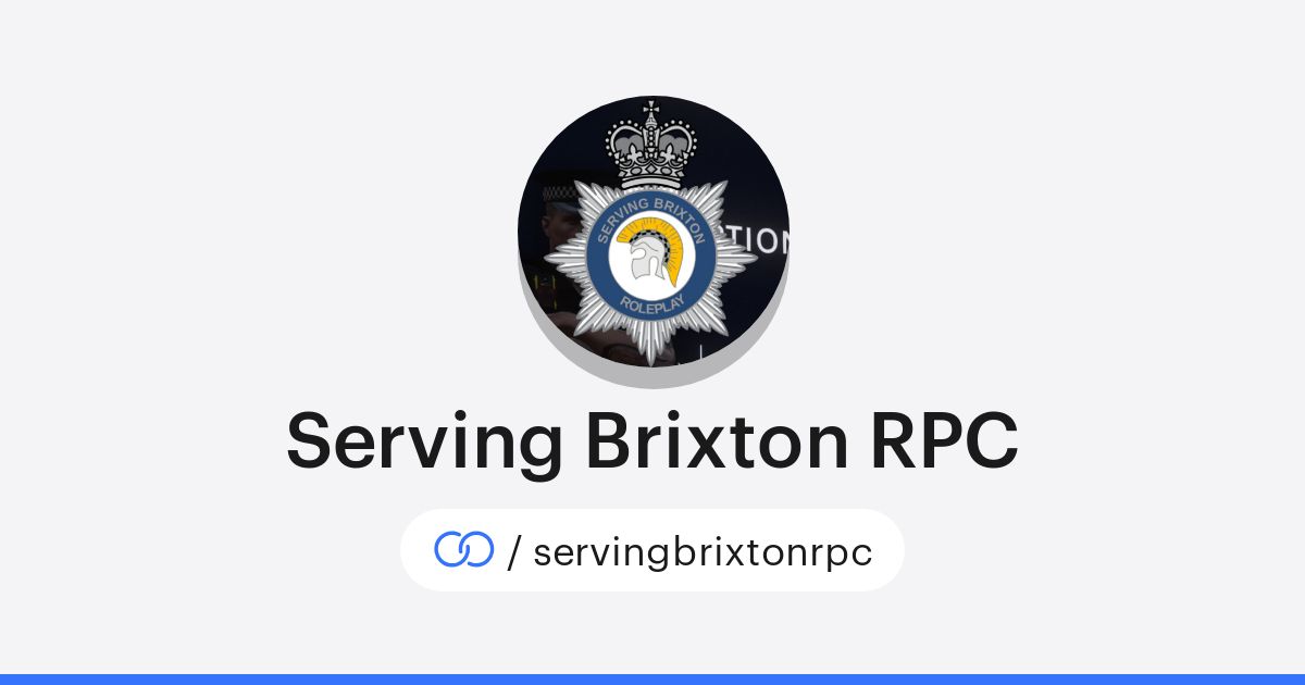 Serving Brixton RPC (/servingbrixtonrpc) · solo.to