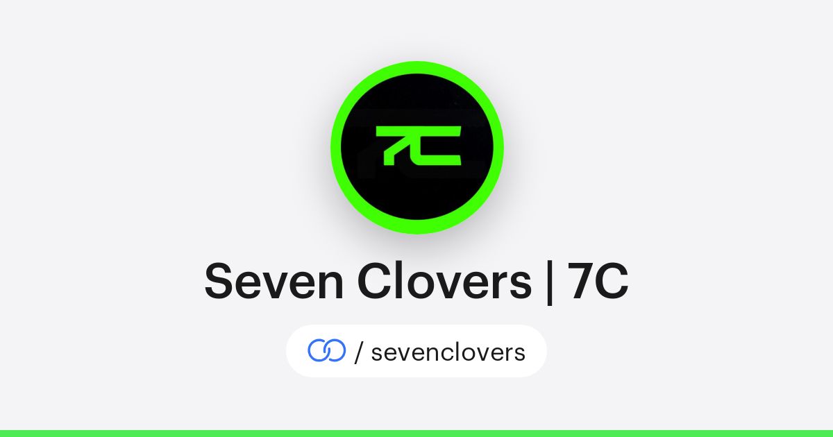 Seven Clovers | 7C (/sevenclovers) · solo.to