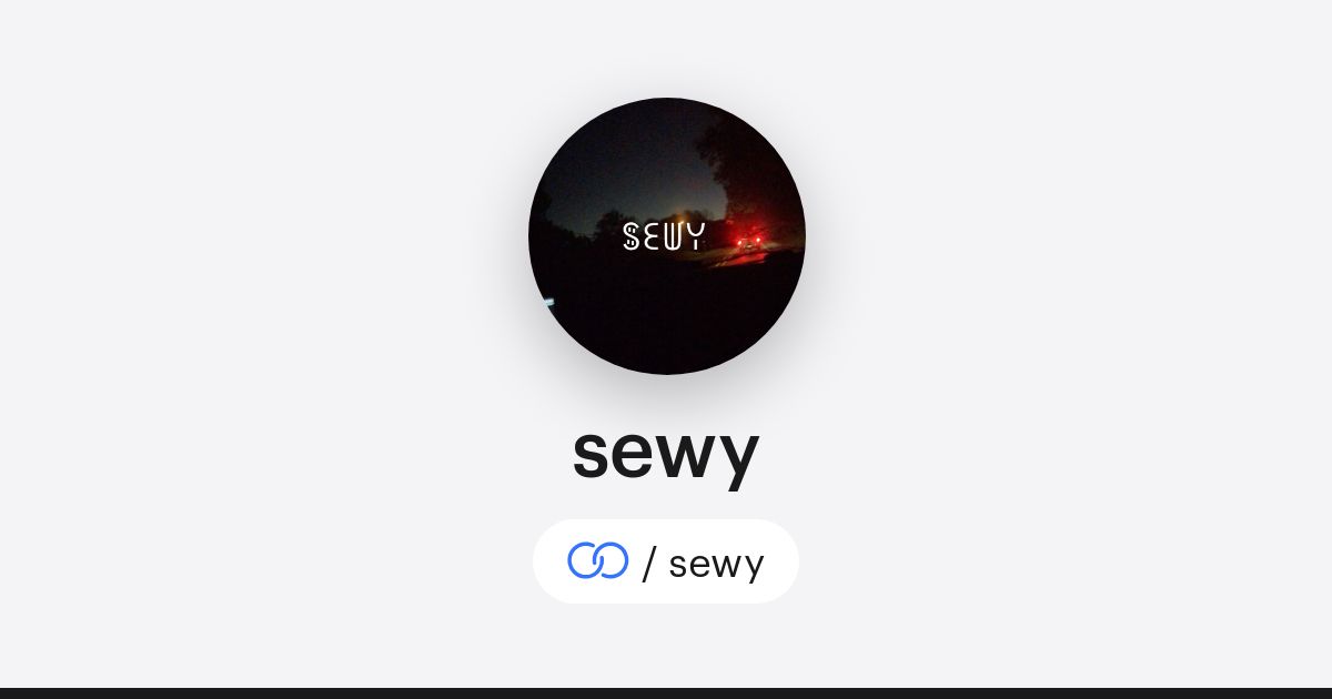 sewy · solo.to