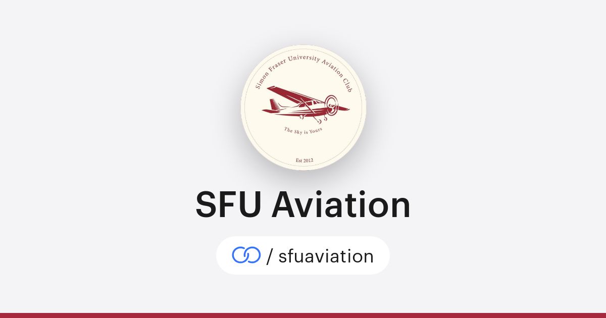 SFU Aviation (/sfuaviation) · solo.to